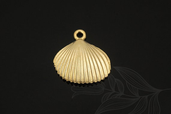 S1176-20pcs-matt Gold Plated-clam | Etsy