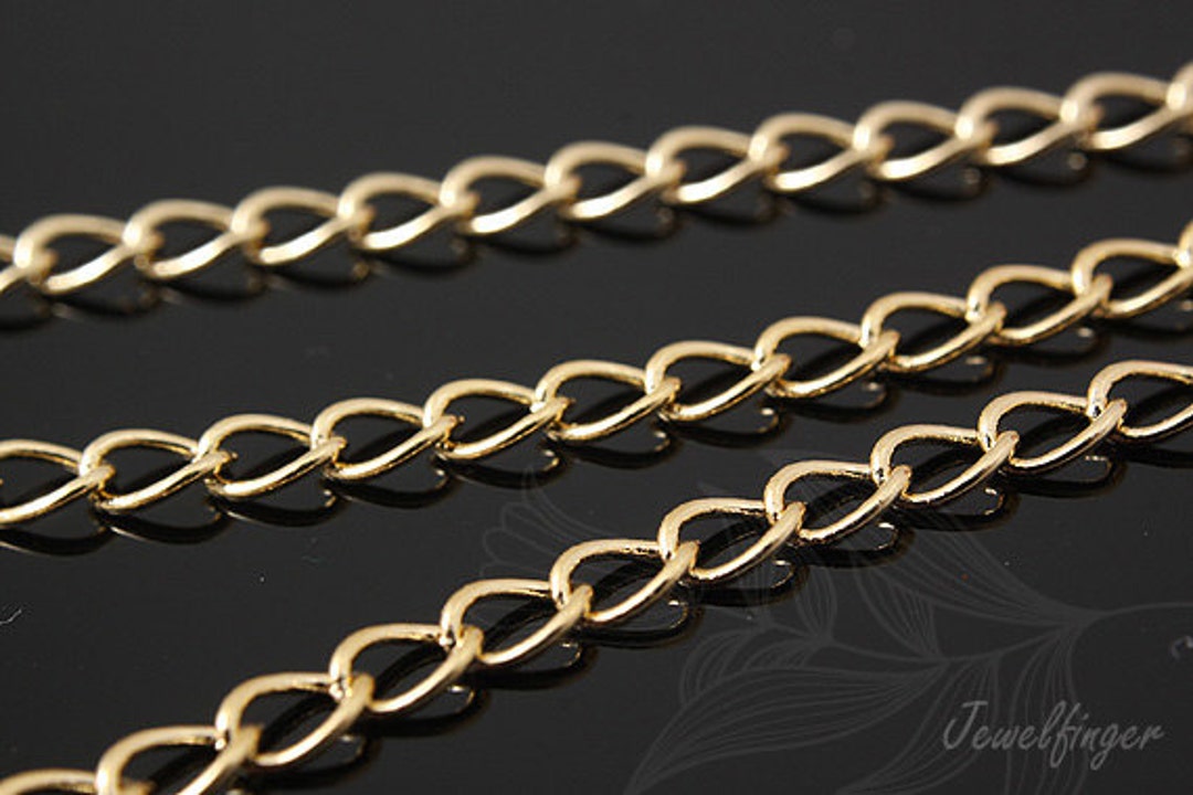 A006-1m/20m/200m, 16K Real Gold Plated 160SB Chain, Wholesale Chain ...