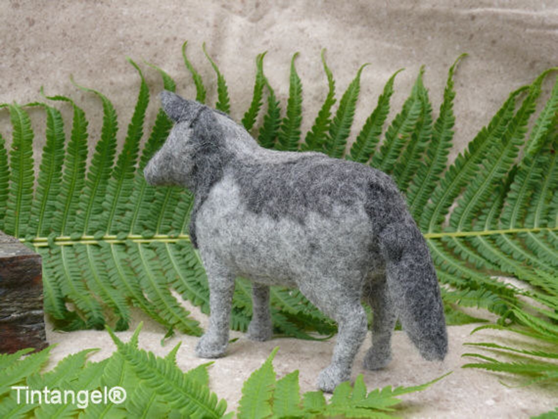 Forest Animals the Wolf DIY Kit - Etsy