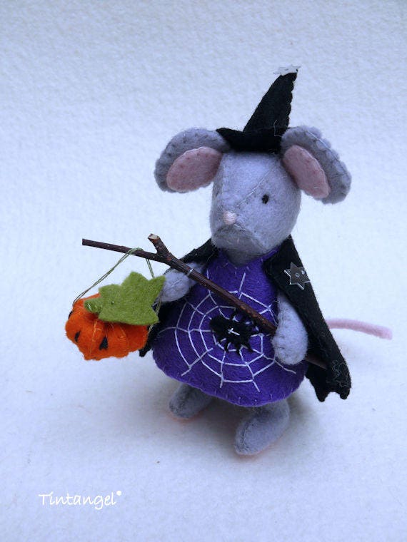Halloween Mouse Children DIY Kit | Etsy
