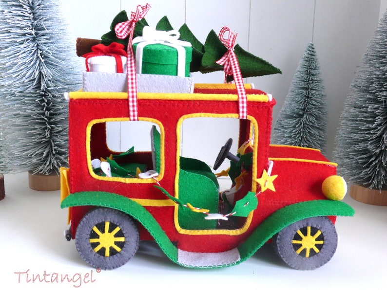 Driving Home for Christmas, Car - DIY Kit - Etsy