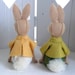 Easter Bunny Boy or Girl - DIY Kits - Etsy