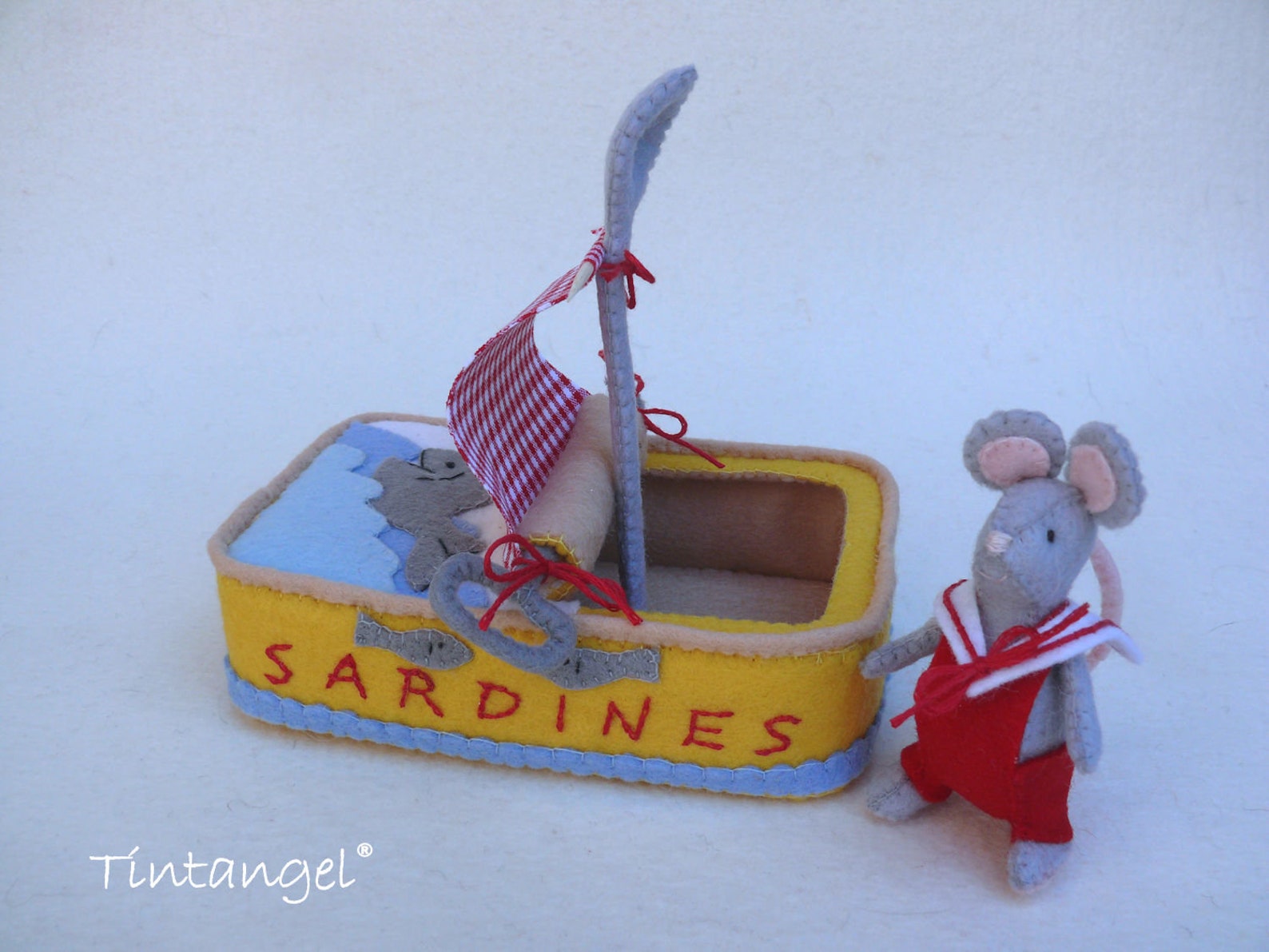 Sail in a Sardine Can - DIY Kit Including the Mouse - Etsy