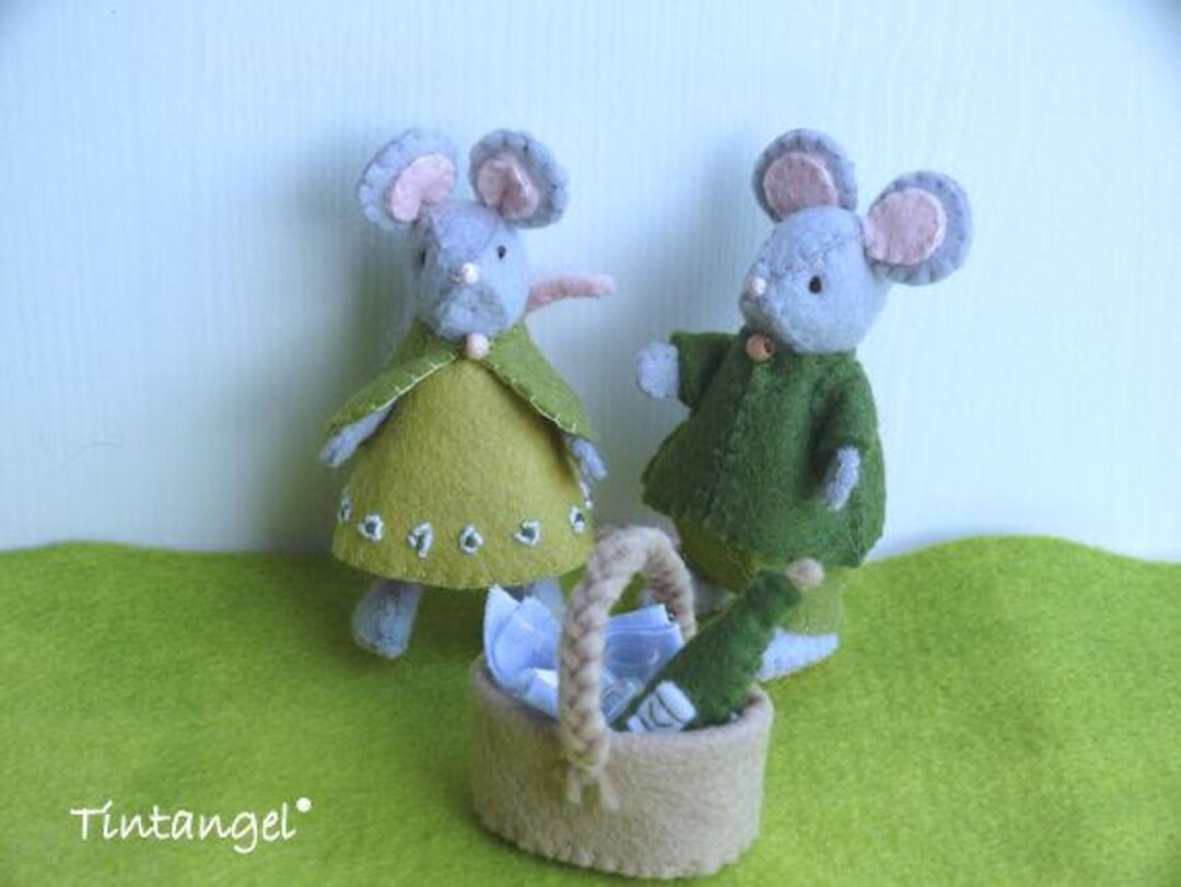 Mr. & Mrs. Mouse - DIY Kit, Specialy Made to Fly in the Balloon. - Etsy