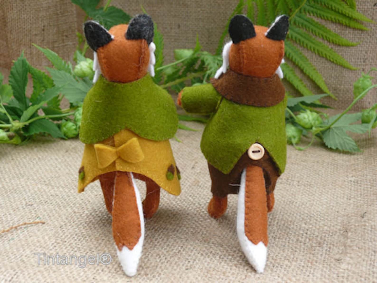 Frank & Fanny Fox DIY Kit - Etsy Canada