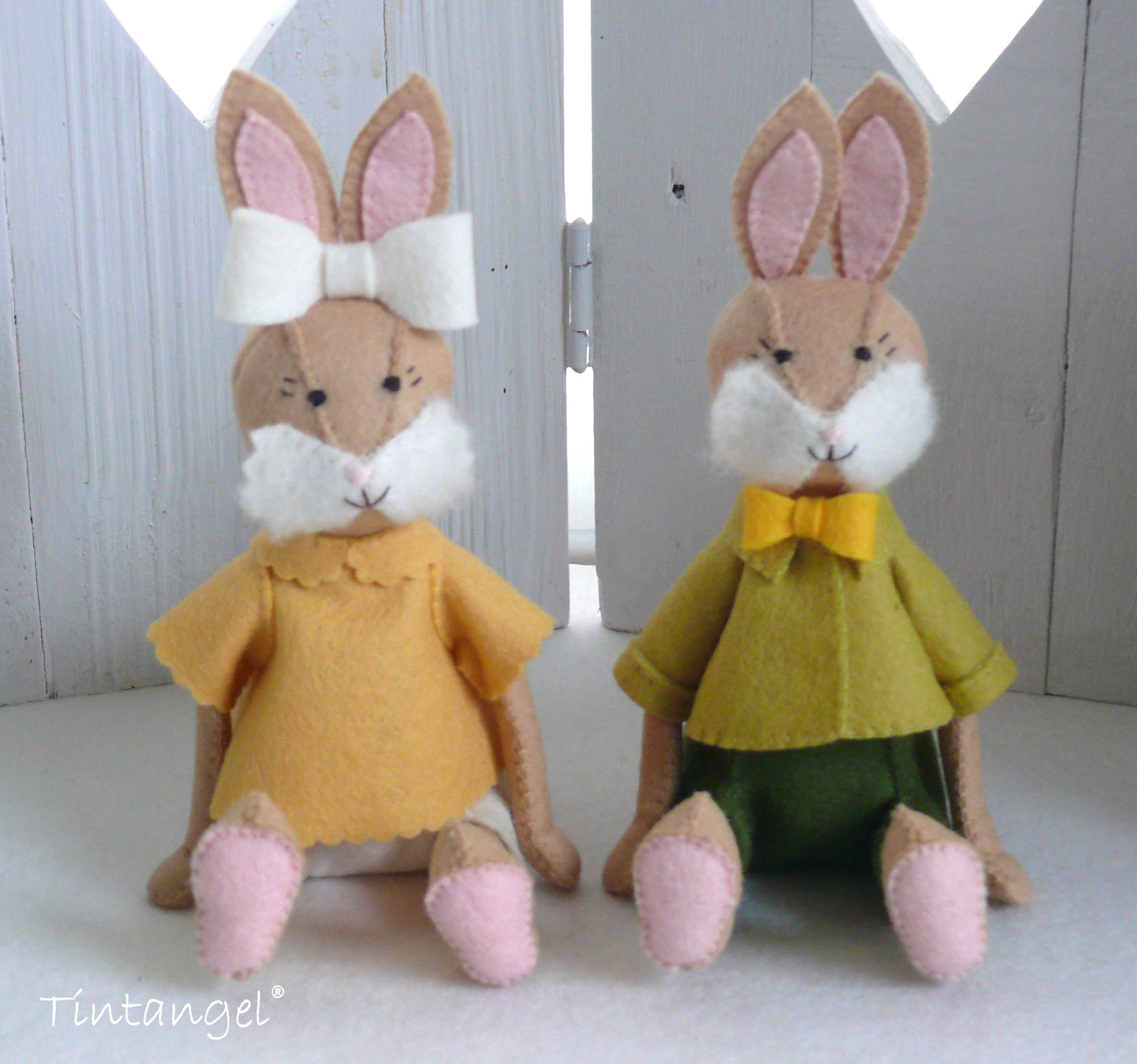 Easter Bunny Boy or Girl - DIY Kits - Etsy