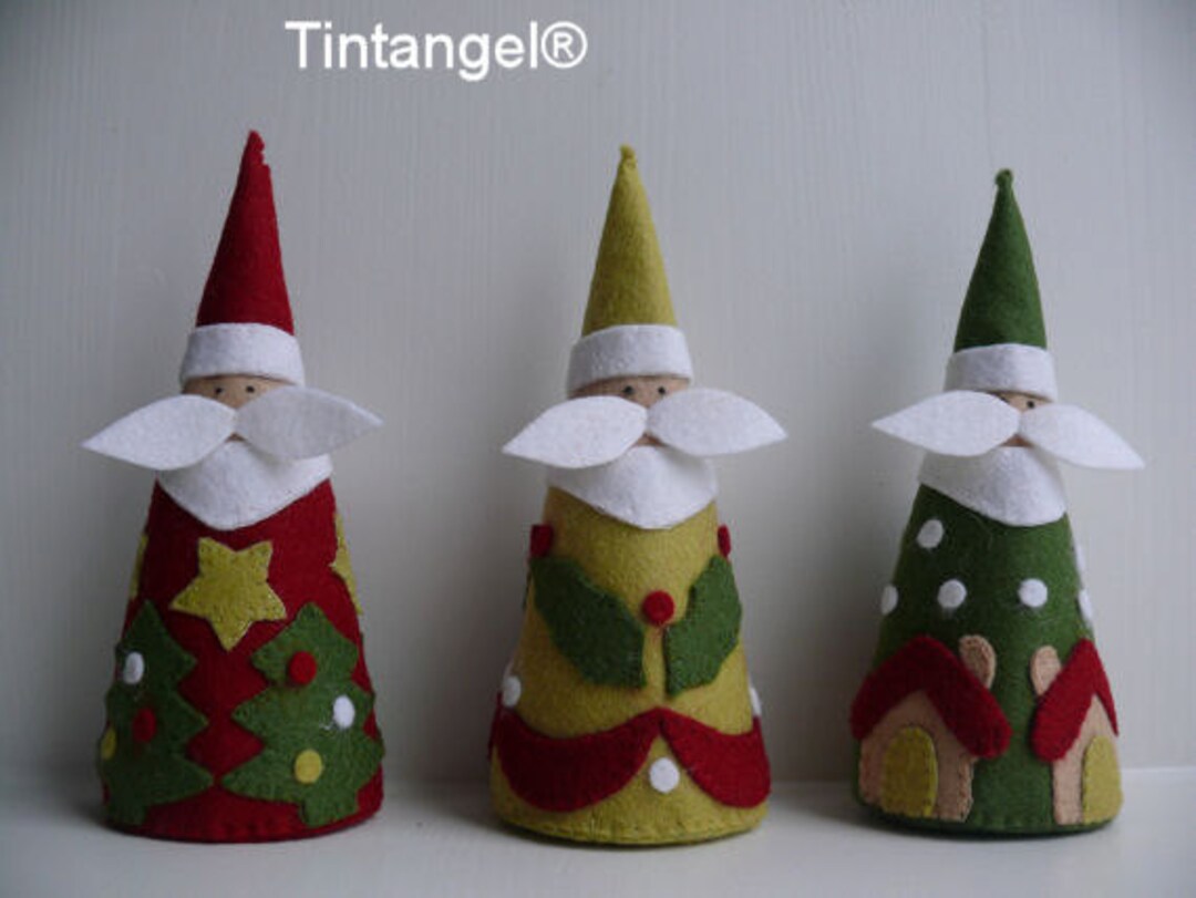 The Three Santa's - DIY Kit - Etsy