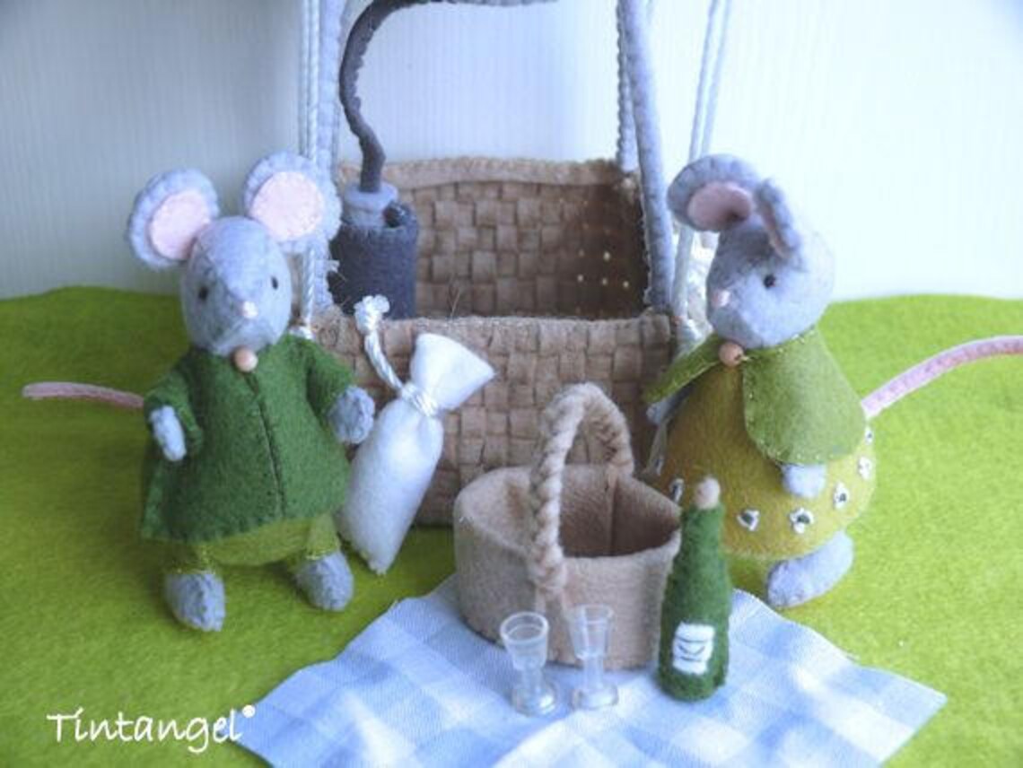 Mr. & Mrs. Mouse DIY Kit Specialy Made to Fly in the - Etsy