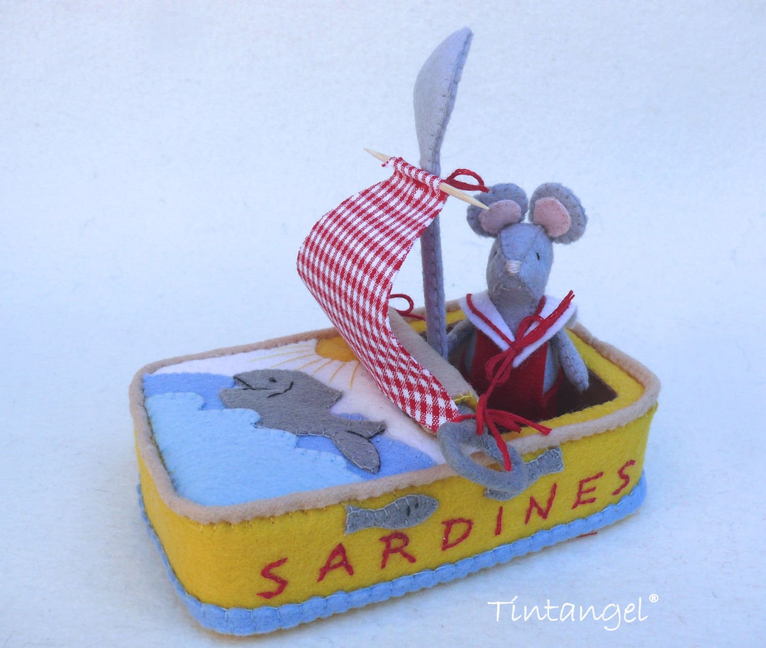 Sail in a Sardine Can - DIY Kit Including the Mouse - Etsy