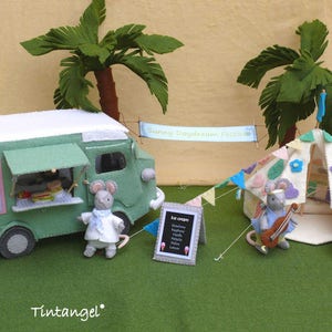 Food Truck With Mouse - DIY Kit - Etsy