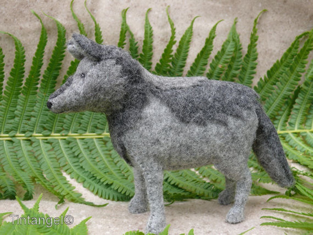 Forest Animals, the Wolf - DIY Kit - Etsy