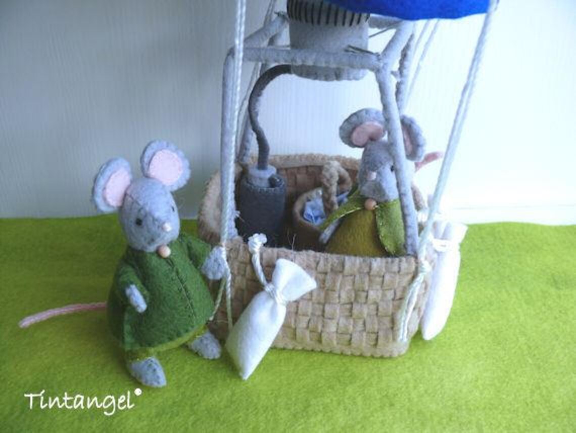 Mr. & Mrs. Mouse DIY Kit Specialy Made to Fly in the | Etsy