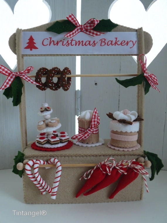 The Christmas Bakery the Shop. DIY kit without Baker Mouse. | Etsy