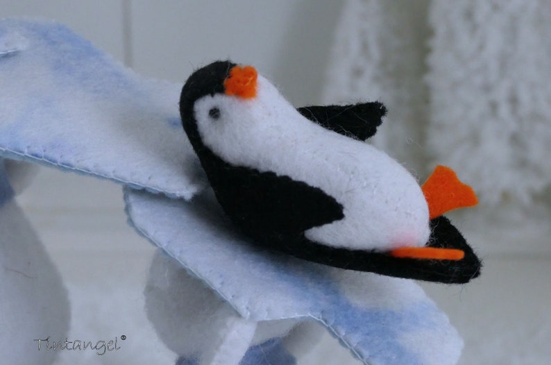 Winter Slide - Polar Bears and Penguins - DIY Kit - Etsy