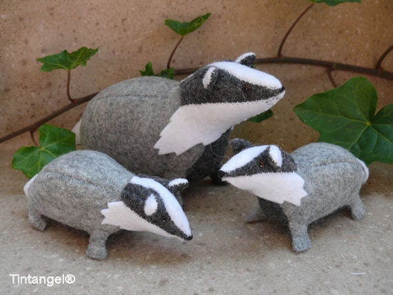 The Badger - DIY Kits - Etsy