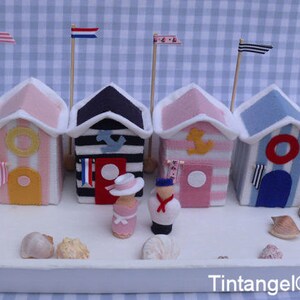 Beach Houses Soft Colors - DIY Kit - Etsy