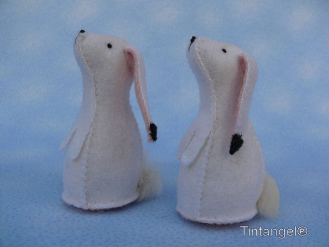 Winter Animals - Snowshoe Hare - DIY Kit - Etsy