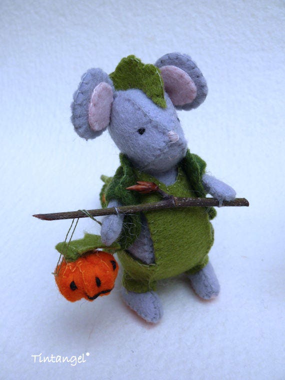 Halloween Mouse Children DIY Kit | Etsy