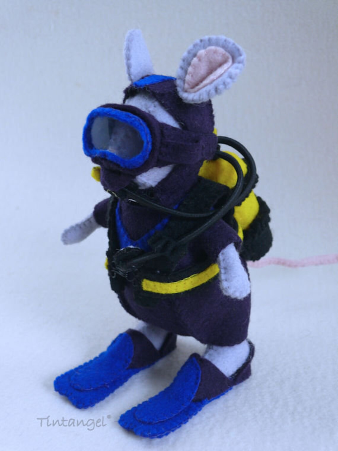 Mouse Goes Scuba Diving and Snorkeling DIY Kit | Etsy