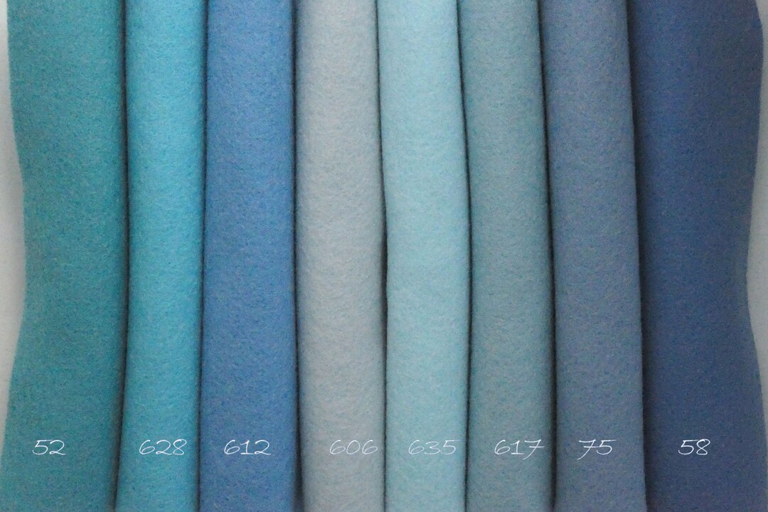 I've Got the Blues - Set With 8 Sheets of Wool Felt - Etsy