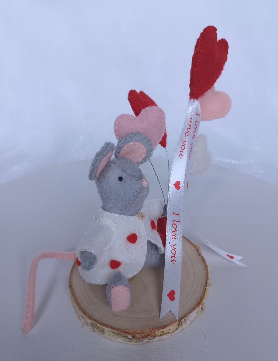 Ready Made I Love You Mouse - One One Available - Etsy