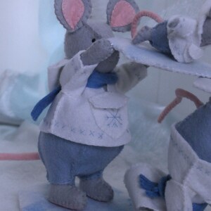 Winter Slide - Mice - DIY Kit - Etsy