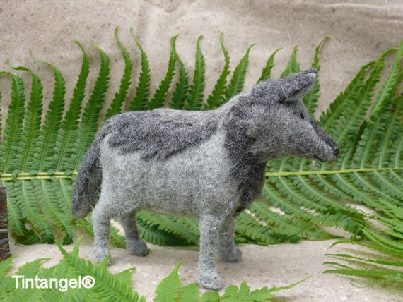 Forest Animals the Wolf DIY Kit - Etsy