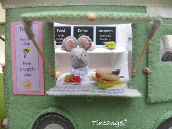 Food Truck With Mouse - DIY Kit - Etsy UK