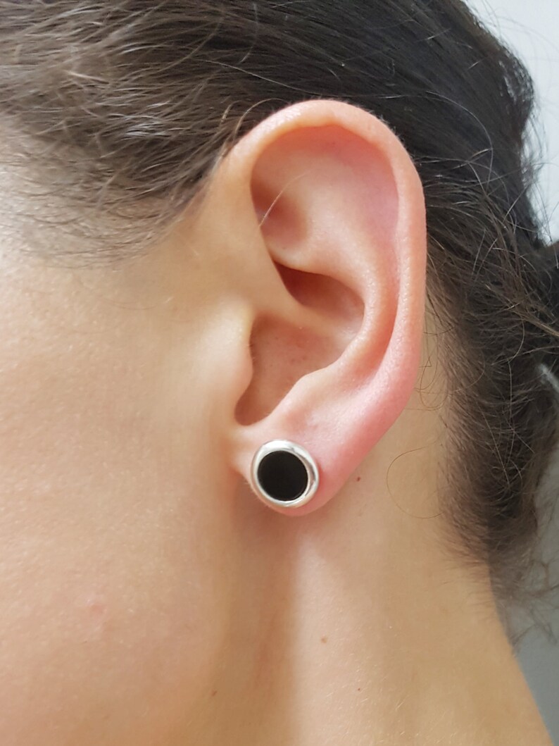 Black Onyx Earrings 925 Sterling Silver Earrings Onyx Silver | Etsy