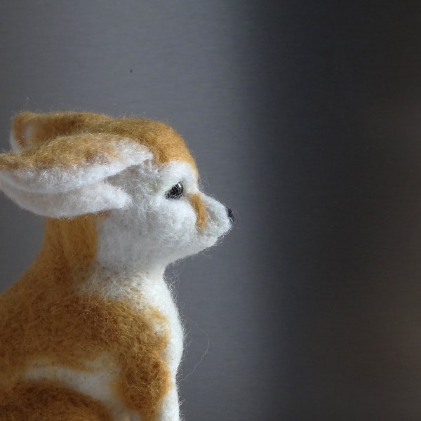 Needle Felted Fox - Etsy