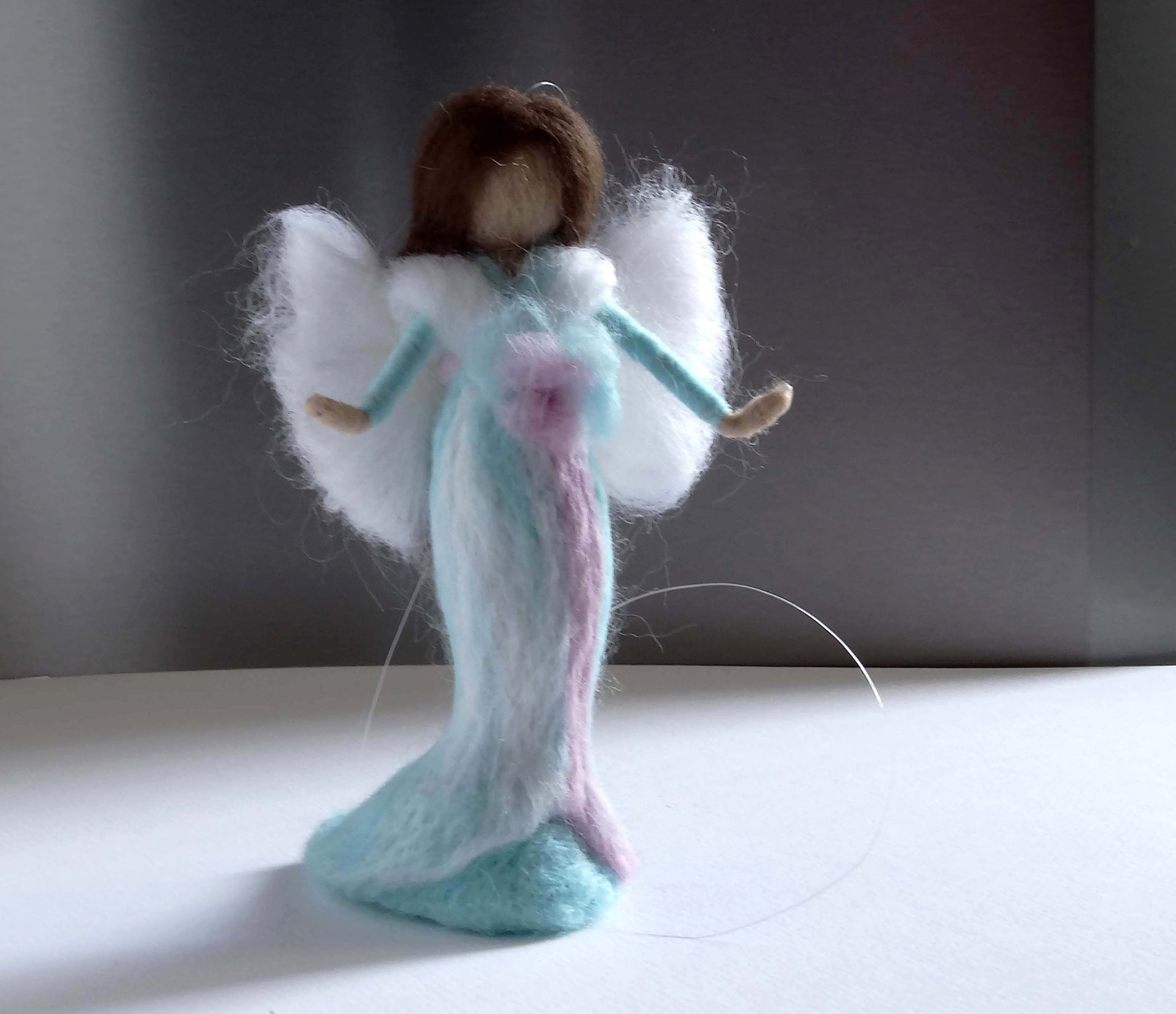 Needle Felted Fairy,wool Waldorf Fairy,spring Beautiful Fairy, Flower ...