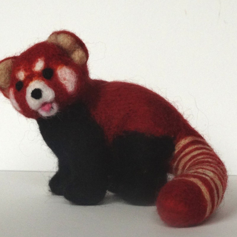 Felted Red Panda - Etsy