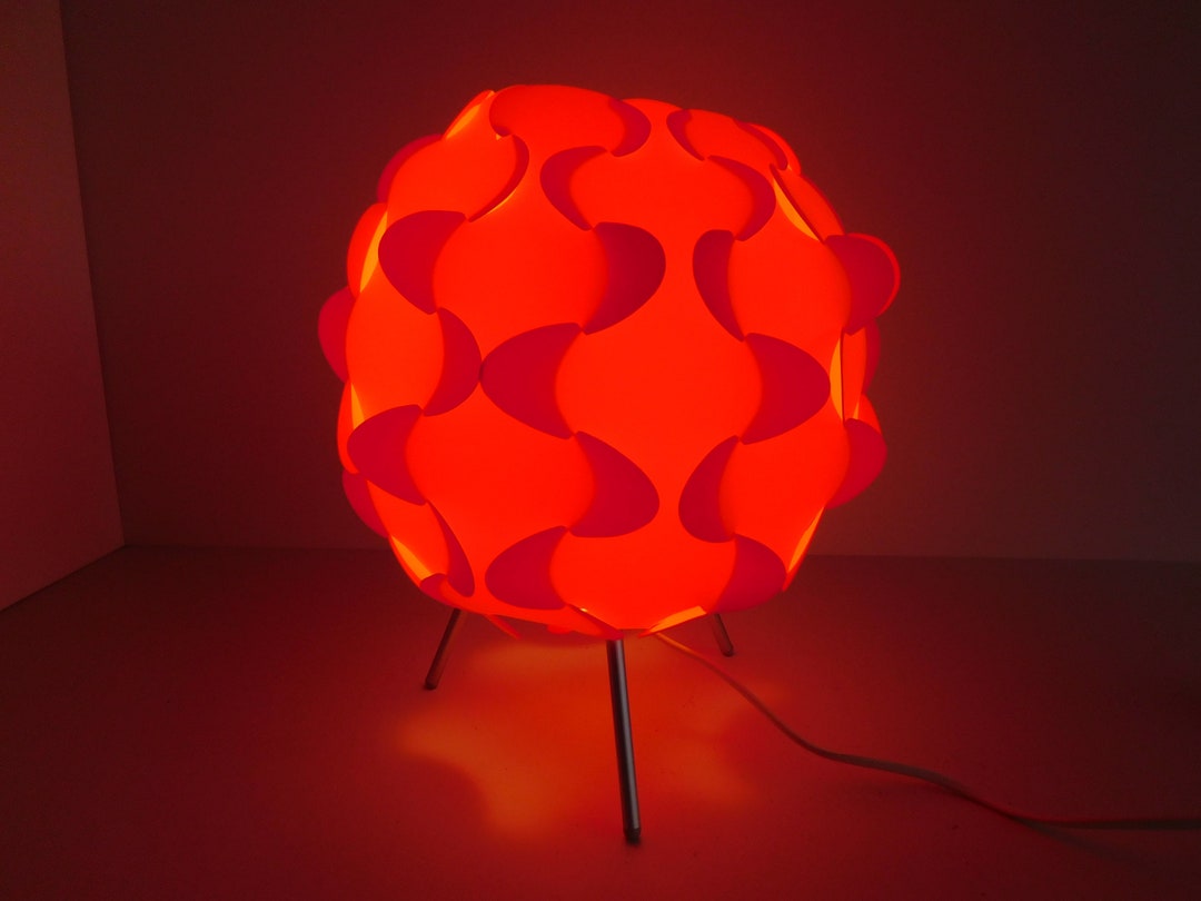 Table Lamp Fillsta Designed for Ikea by Gunner Jensen, Memphis Style - Etsy