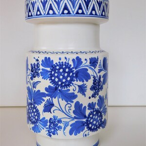 Arces - RSM by Bruno HUGO, Ceramic Hand Painted Vase, Italy - Etsy