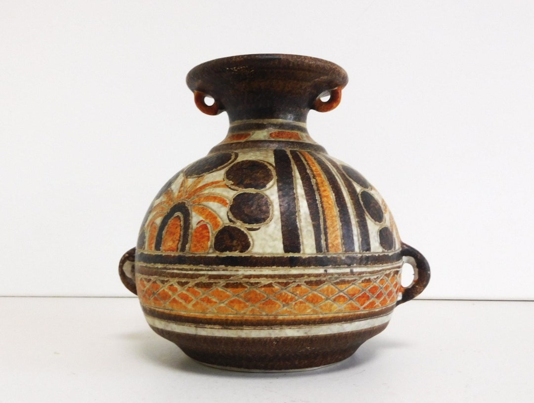 Italica Ars Ceramic Handmade and Hand Painted Vase, Italy - Etsy