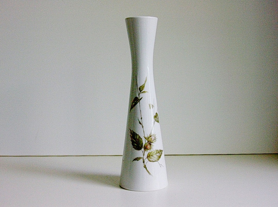 Large AK Kaiser / Alboth Kaiser Glossy Porcelain Vase From Germany - Etsy