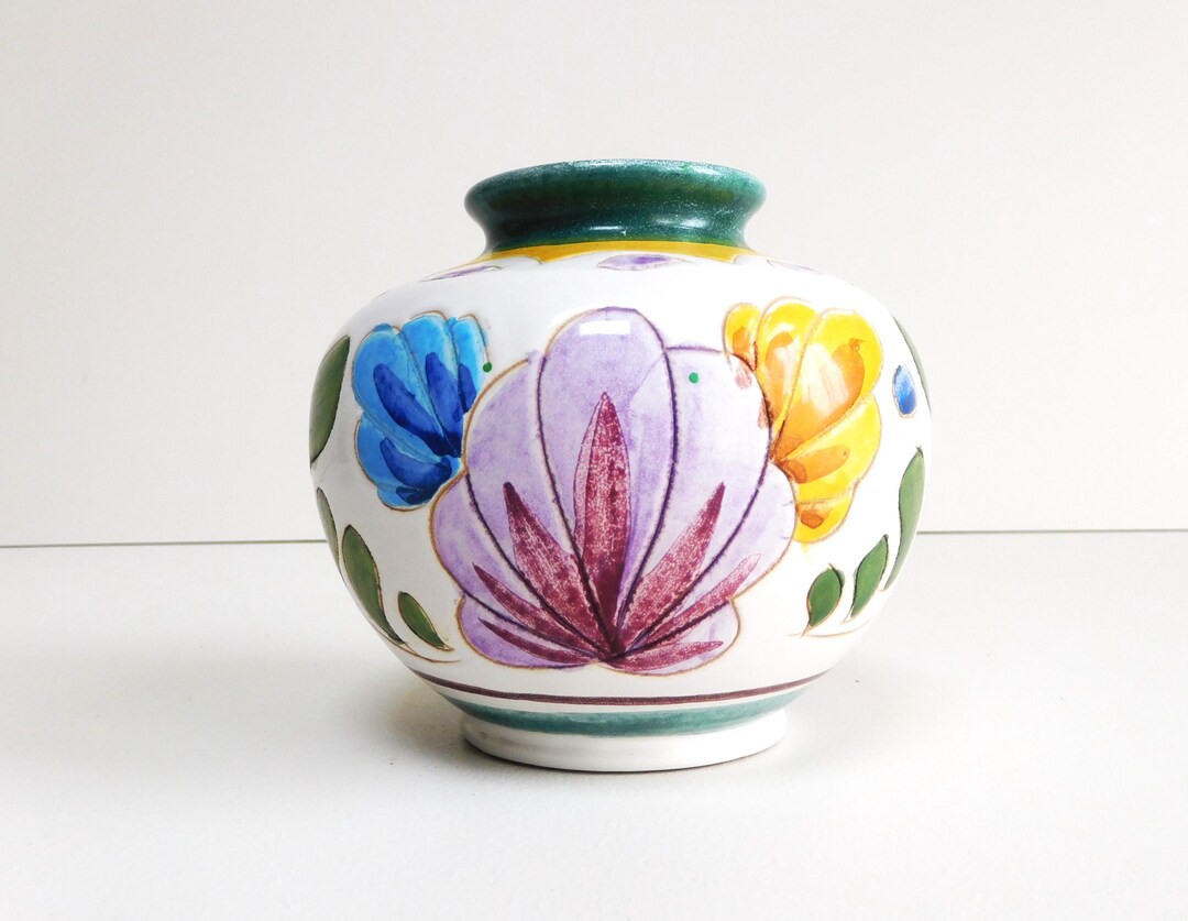 Ilkra Edelkeramik, Handmade Ceramic Vase, West German Pottery, WGP - Etsy