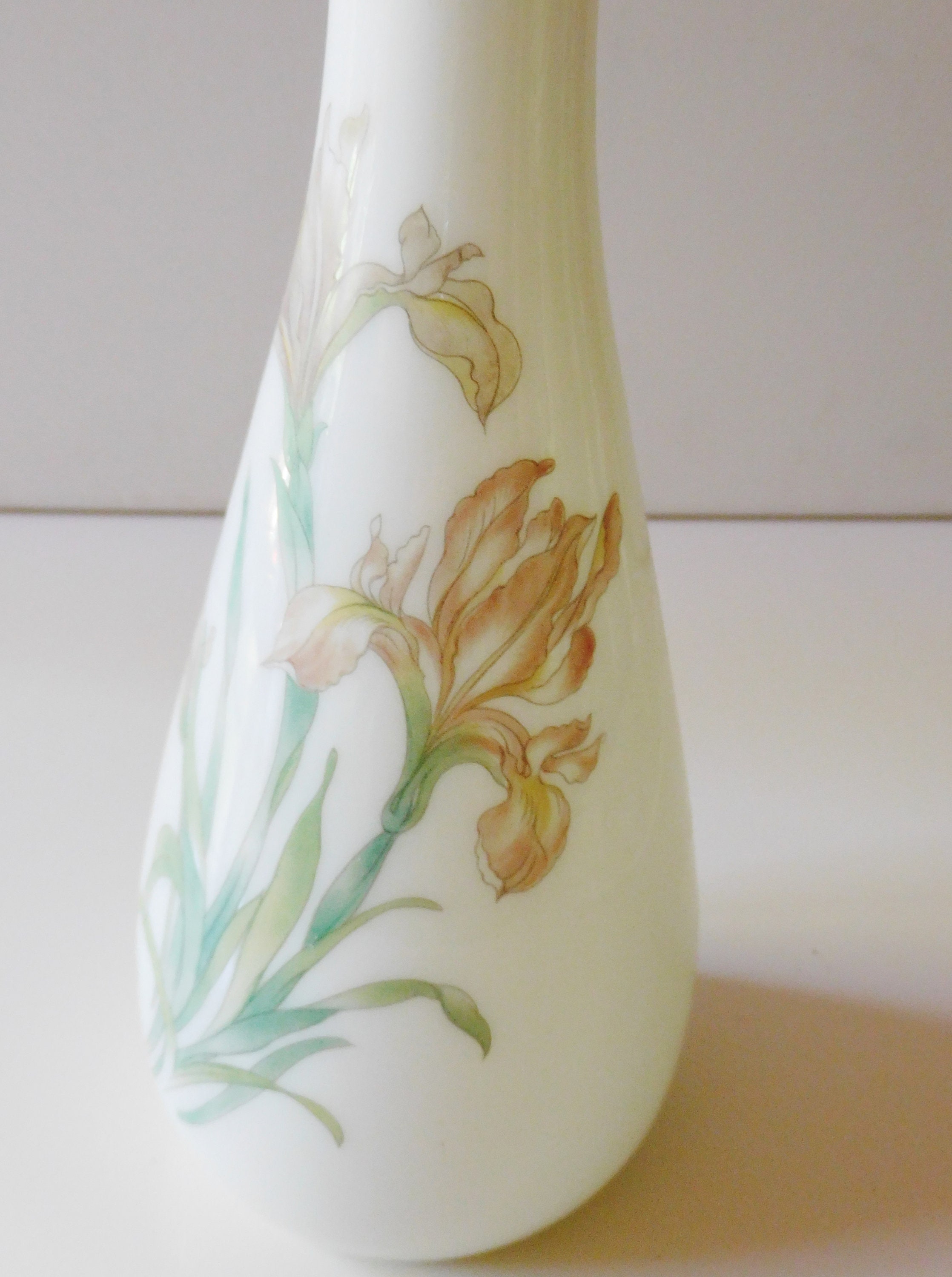 Stelvia / Opalina Fiorentina Cased Glass Vase, Handmade, Italy - Etsy