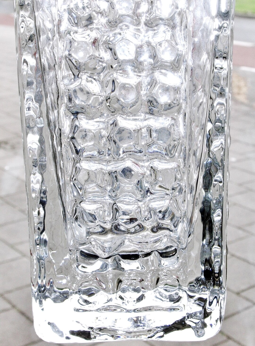 WMF Crystal Glass Vase With Relief Decor, by Erich Jachmann, Germany - Etsy