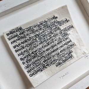 Scaffolding - Words in Porcelain - Seamus Heaney - Etsy Australia