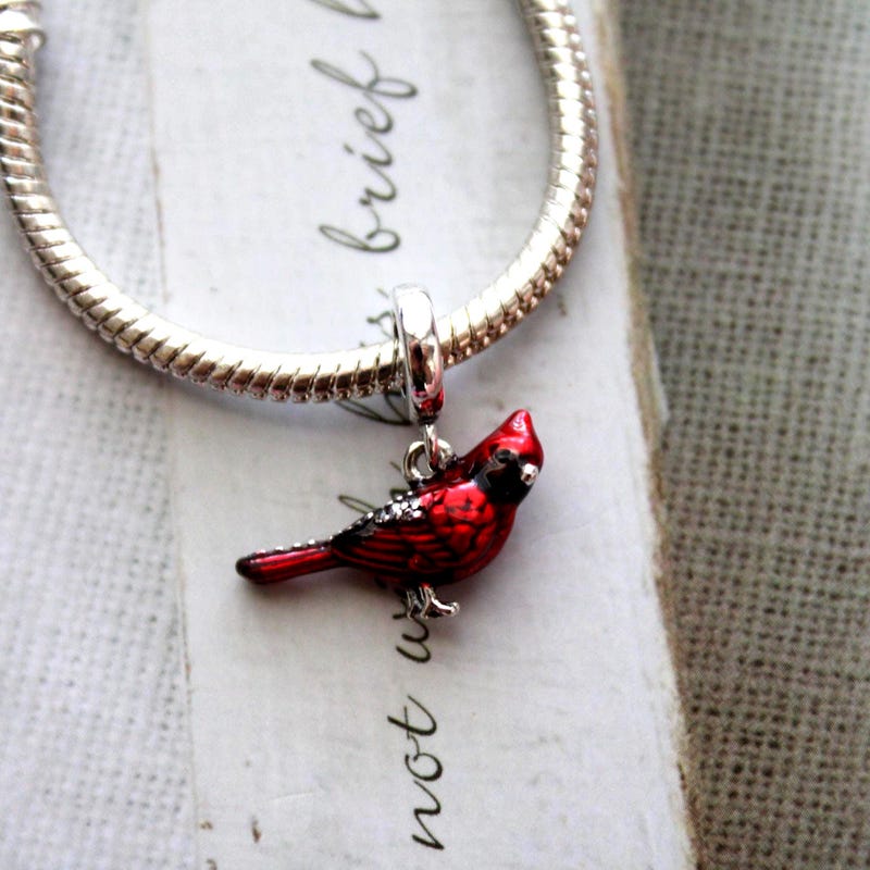 Bird Charm - Etsy