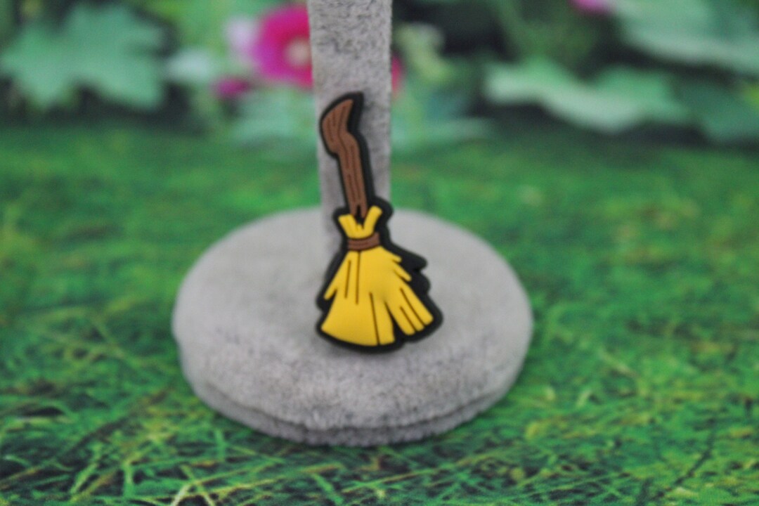 Mini Broom Shoe Charm - Etsy