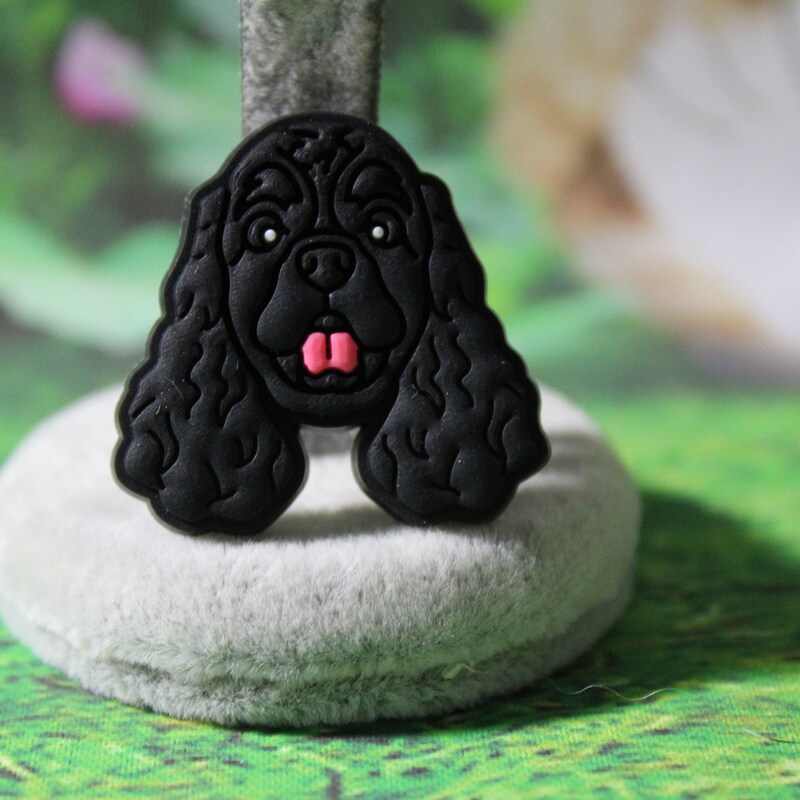 Black Cocker Spaniel - Etsy
