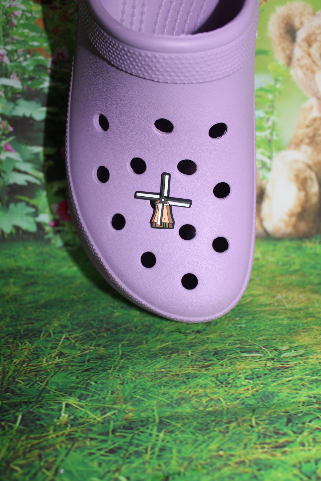 Mini Windmill Shoe Charm for Clogs - Etsy