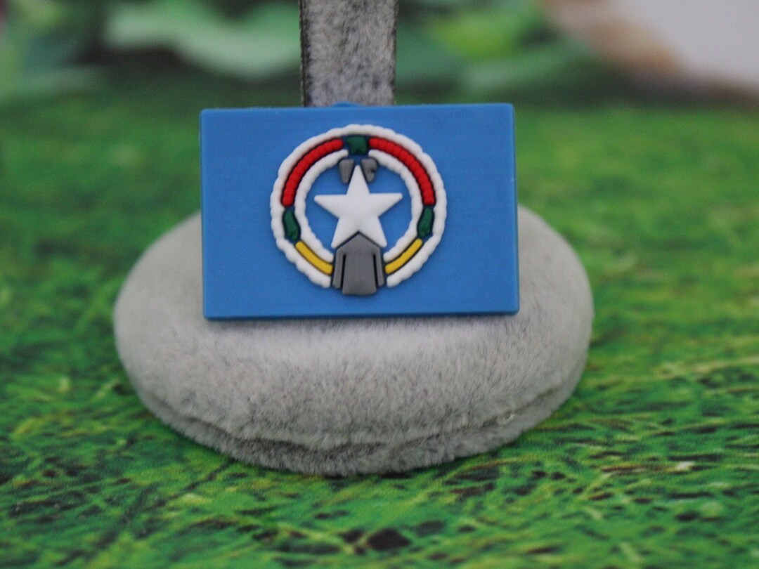 Saipan Flag Shoe Charm (original Design) - Etsy