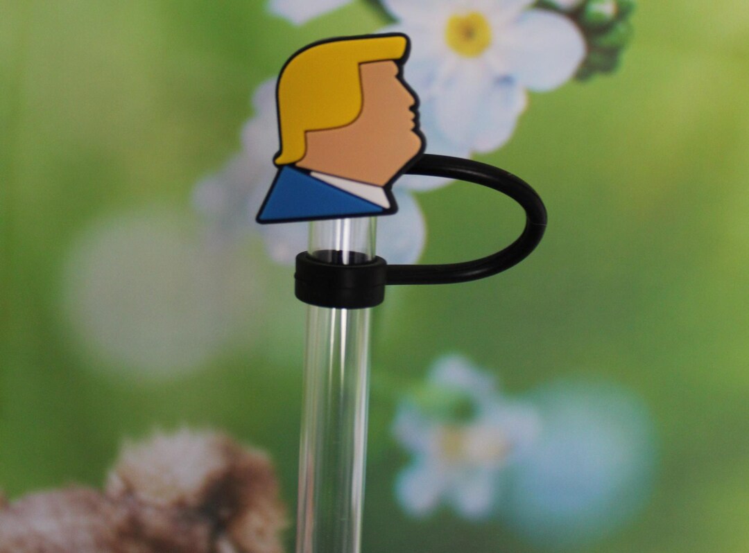Trump Silhouette Straw Cover (10mm Fit) Made for Stanley Type Straws - Etsy
