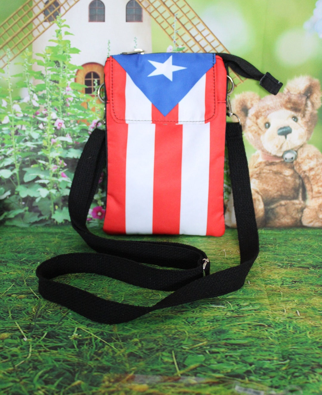 Puerto Rico Flag Mini Cross Body Purse - Etsy