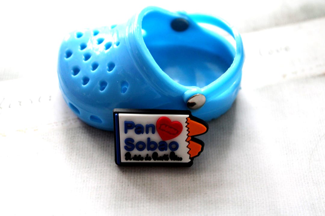 Pan Sobao Clog Charm, 1" Eco-friendly PVC. A Fun Puerto Rican Cultural ...