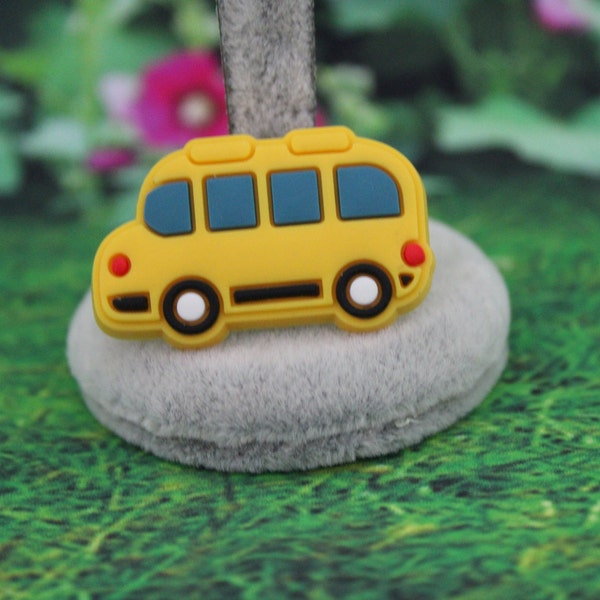 School Bus Charm - Etsy