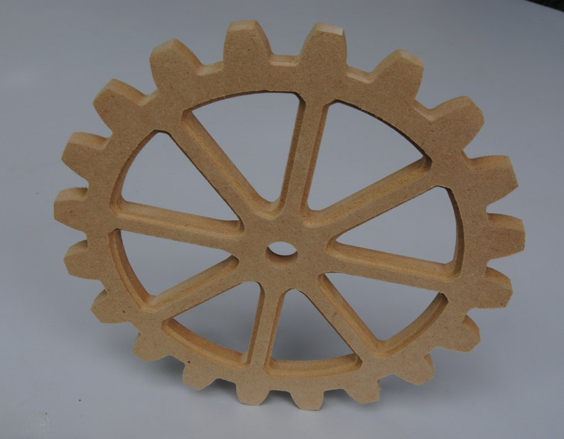 Large Wooden Gear Cog Sprocket 10 inch Steampunk Industrial | Etsy